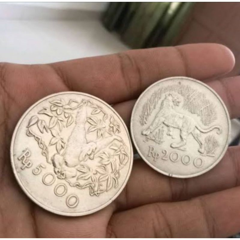 Jual koin 5000 gambar orang utan rare | Shopee Indonesia