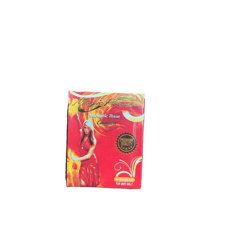 Jual Tissue Tissu Tisu Magic Power Crimson Merah Isi 6 pcs | Shopee ...