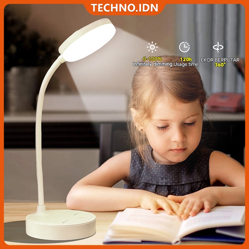 Jual Lampu Meja Belajar LED Portable Lampu Baca Flexible Lampu Tidur ...