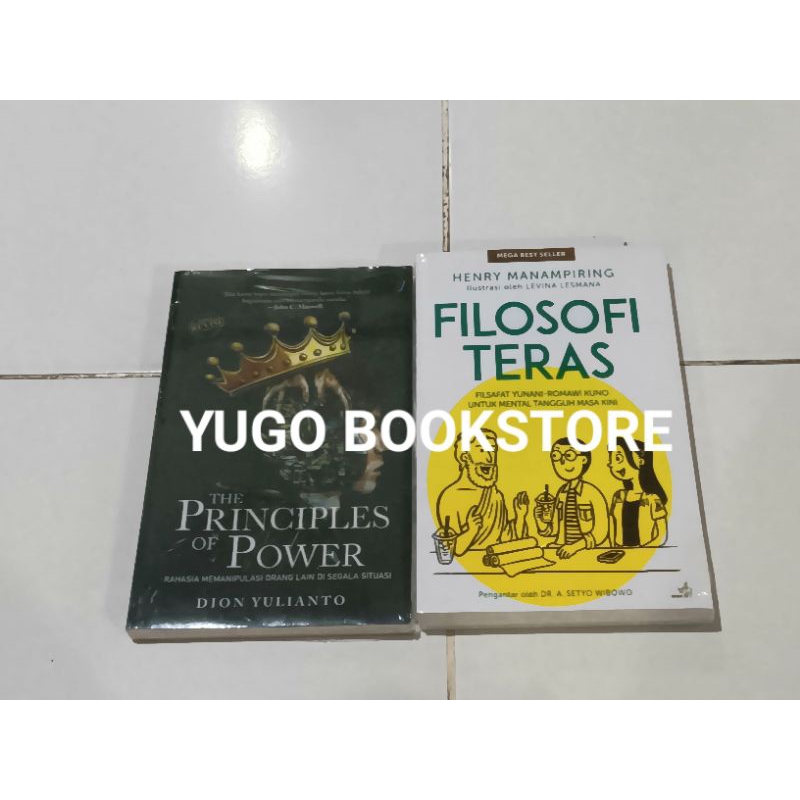 Jual PAKET 2 BUKU THE PRINCIPLES OF POWER- FILOSOFI TERAS KERTAS BOOKPAPER | Shopee Indonesia