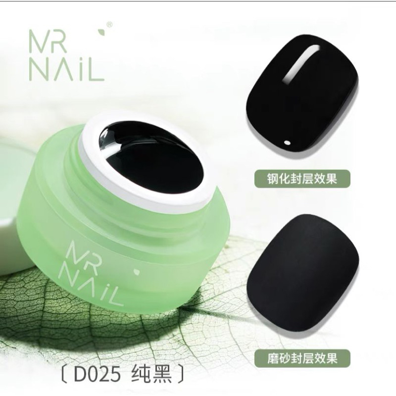 Jual Mr Nail Kutek Warna Satuan Kutek Gel Nail Polish Kutek Hitam Putih ...