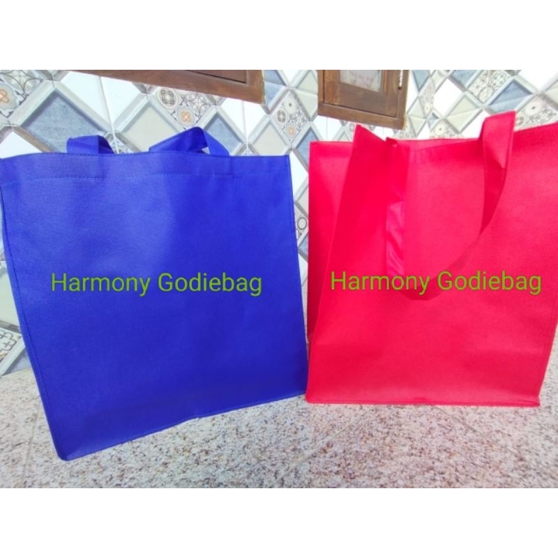 Jual Tas Spunbond Goodie Bag hampers, hajatan, souvenir Jahit isi 12 ...