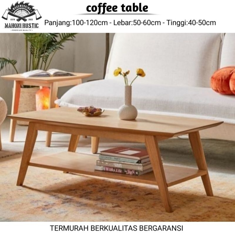 Jual Meja kopi ruang tamu top table minimalis coffee table meja ruang ...