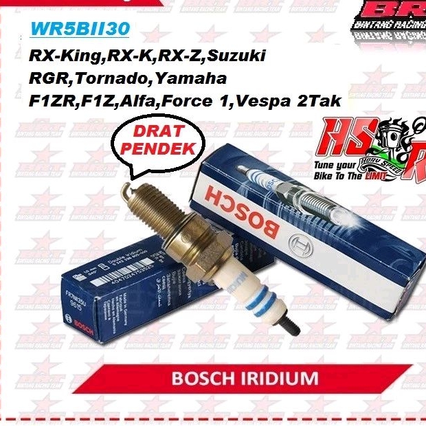 Jual BUSI Racing Bosch BRT IRIDIUM 2TAK Rx king RXK RXZ F1ZR FIZR Alfa ...