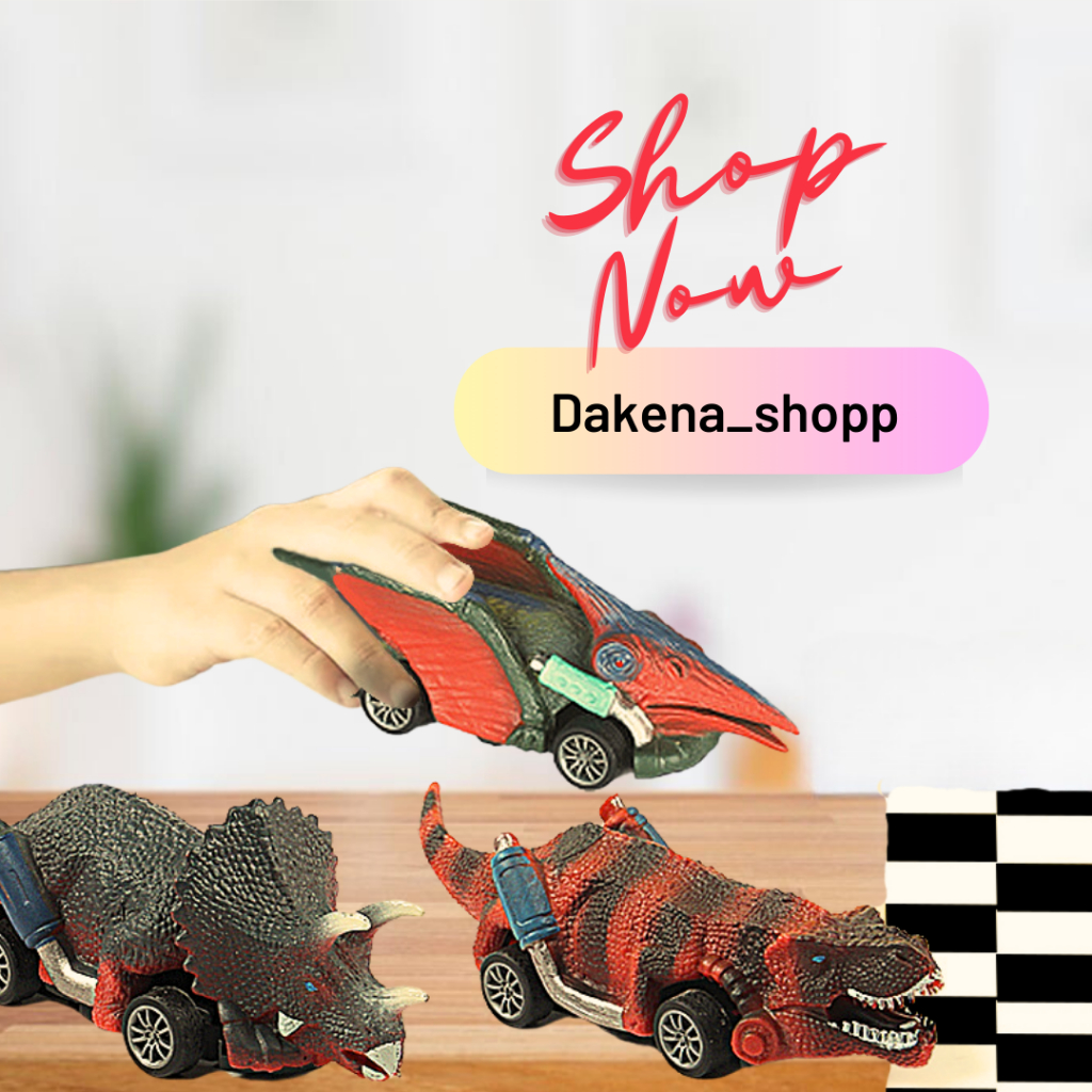 Jual MOBIL DINOSAURUS Mini / Racing Mini / Mainan Anak DINOSAURUS Kids ...