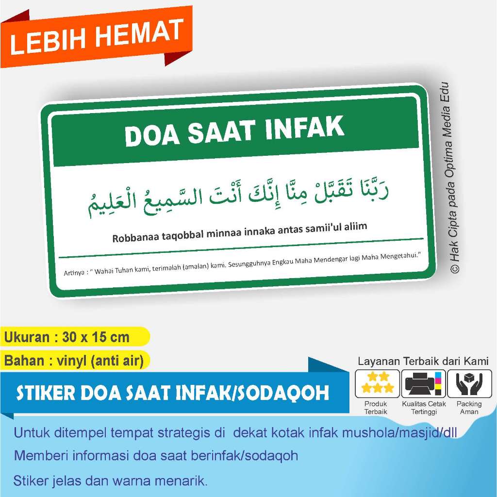 Jual DOA SAAT INFAK/SODAQOH UNTUK MASJID | Shopee Indonesia