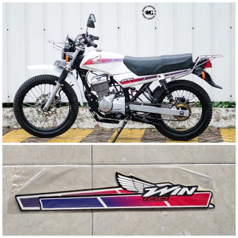 Jual STIKER STRIPING LIS BODY HONDA WIN 100 CUSTOM | Shopee Indonesia