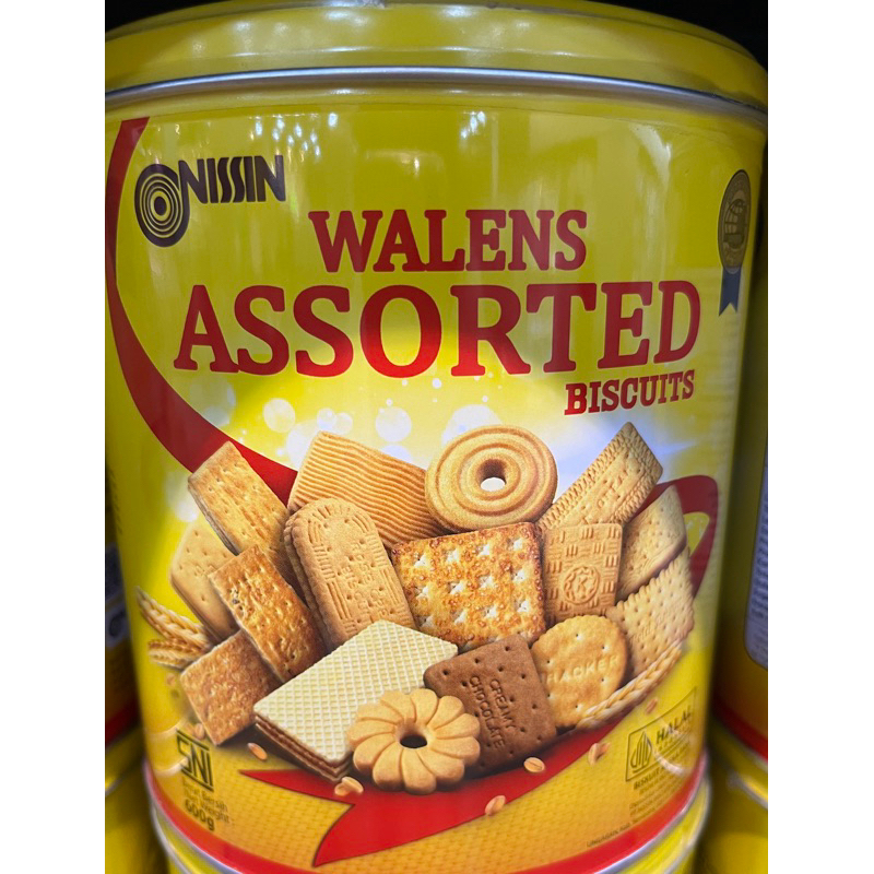 Jual Nissin assorted biscuits 600gram hampers lebaran | Shopee Indonesia