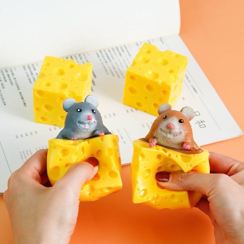 Jual [CUTIE BABY] Squishy Mouse Cheese Lucu | Shopee Indonesia
