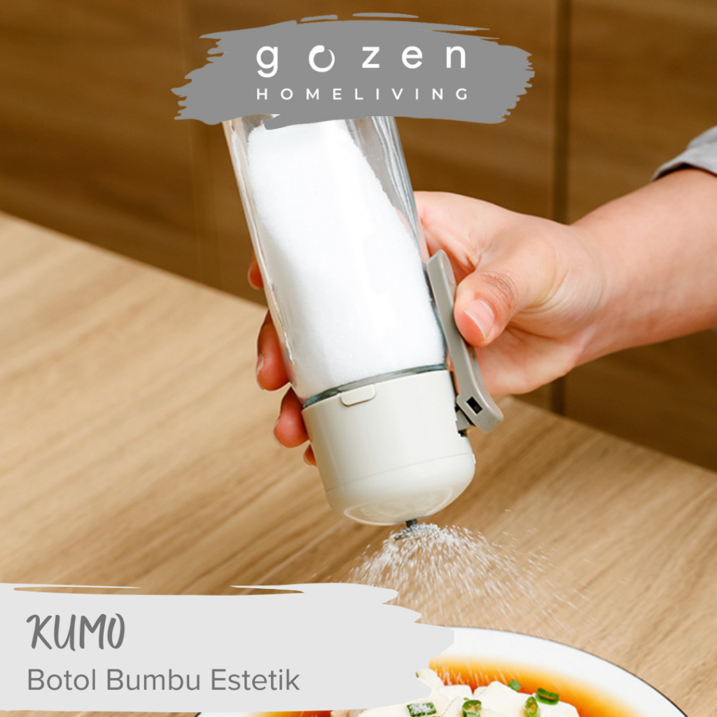 Jual |GOZEN| KUMO Wadah Bumbu Dapur Pintar Wadah Simpan Garam Merata ...