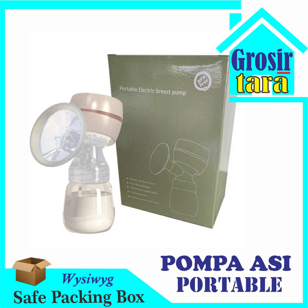 Jual Pompa ASI Elektrik Portable Tanpa Rasa Sakit Painless Rechargeable Single Electric Breast ...