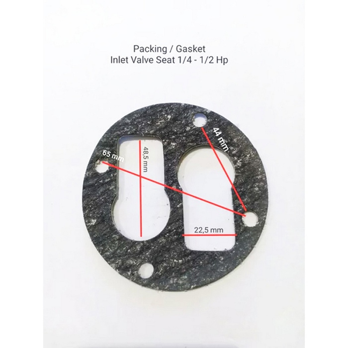 Jual Packing Gasket Inlet Valve Seat Kompresor Angin 1/4 Hp - 1/2 Hp ...