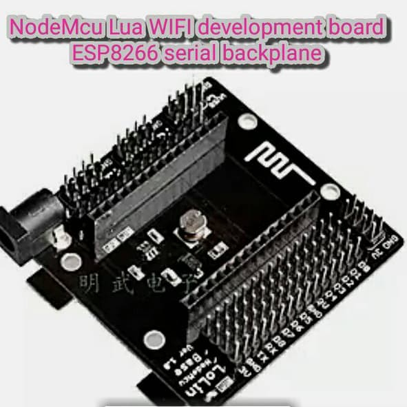 Jual Shield black NODEMCU LUA WIFI development board ESP8266 serial backplane lolin v3 back ...