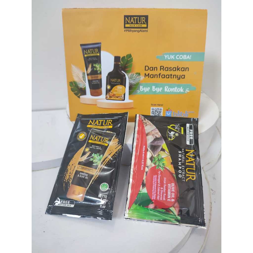 Jual HG Shampoo For Men SACHET / NATUR SACHET | Shopee Indonesia