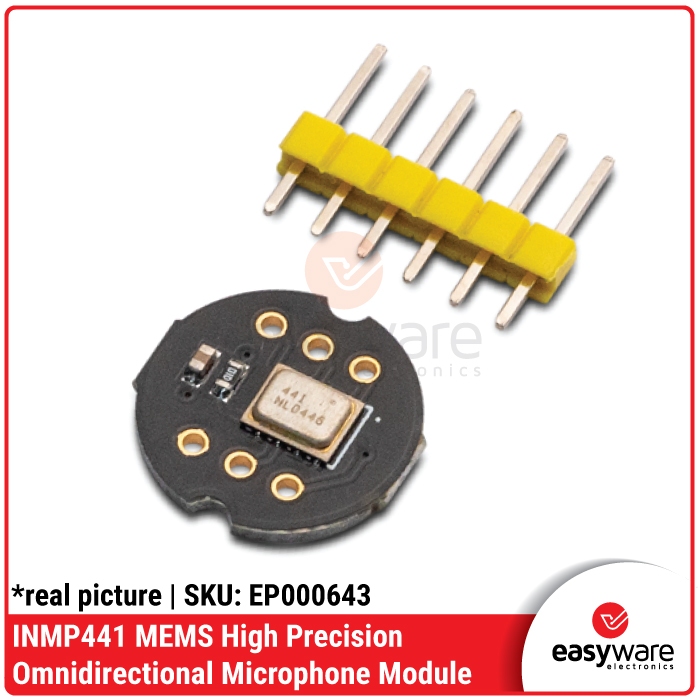 Jual INMP441 Omnidirectional Microphone Module MEMS I2S Interface ...