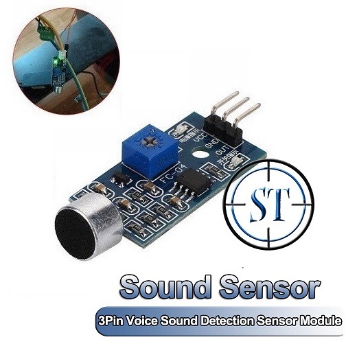 Jual Sensor Suara Untuk Mendeteksi Suara dan Siulan FC 04 - Voice Sound Whistle Activated Switch ...