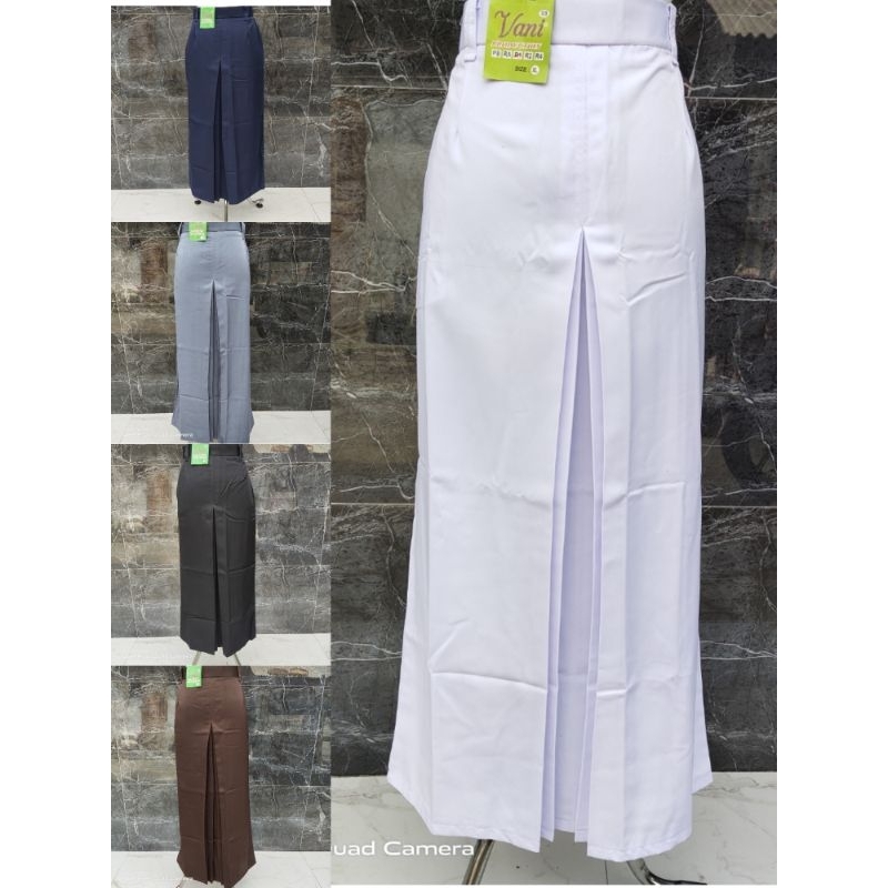 Jual ROK SEKOLAH SPAN REMPEL 1 DEPAN SMP/SMA | Shopee Indonesia