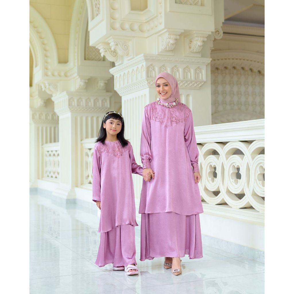 Jual WISTERIA SERIES (One Set & Girl) - Sarimbit Lebaran - Family Set ...