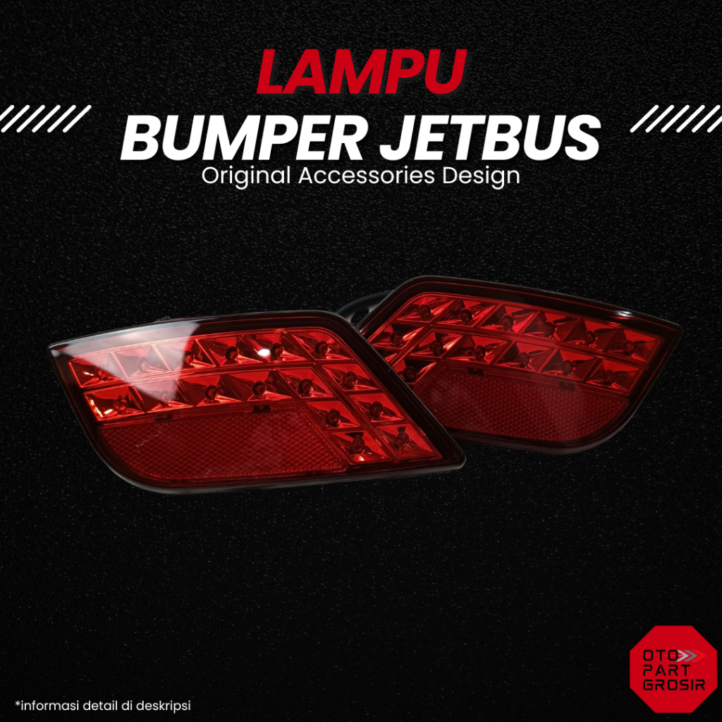 Jual LAMPU BUMPER JETBUS BELAKANG | Shopee Indonesia