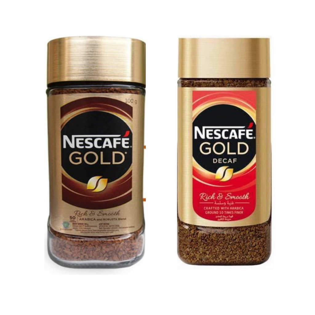 Jual Nescafe Gold Decaf kopi Instan Jar 100gr Ed 21.11.2027 dan Nescafe ...
