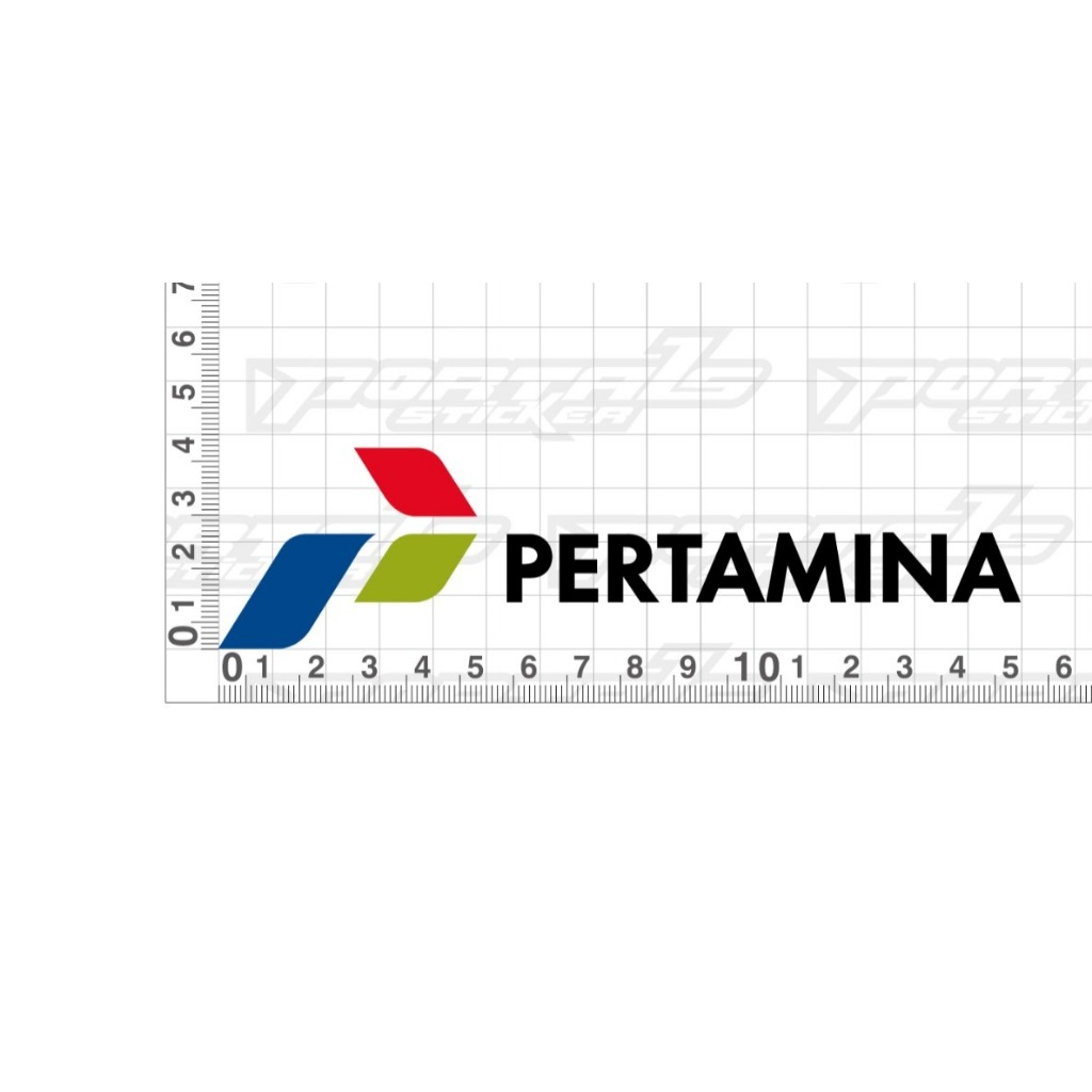 Jual STICKER PERTAMINA 15 CM X 3.7 CM | Shopee Indonesia