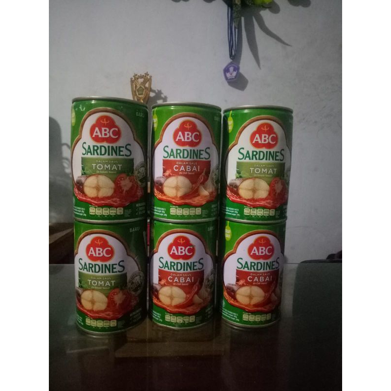 Jual ABC sardines 425gr(exp 2025-2026) | Shopee Indonesia