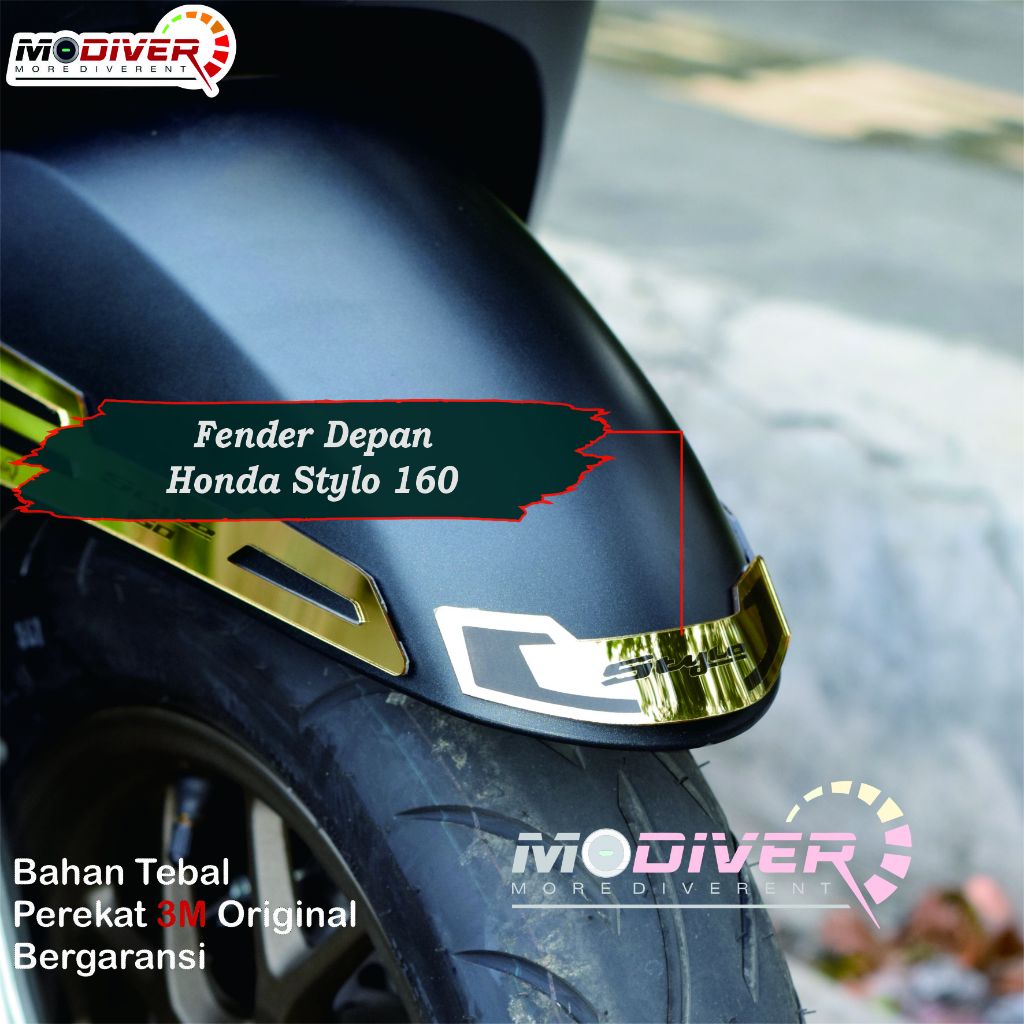 Jual HONDA STYLO 160 - Paket Aksesoris Variasi Motor Garnish Cover ...