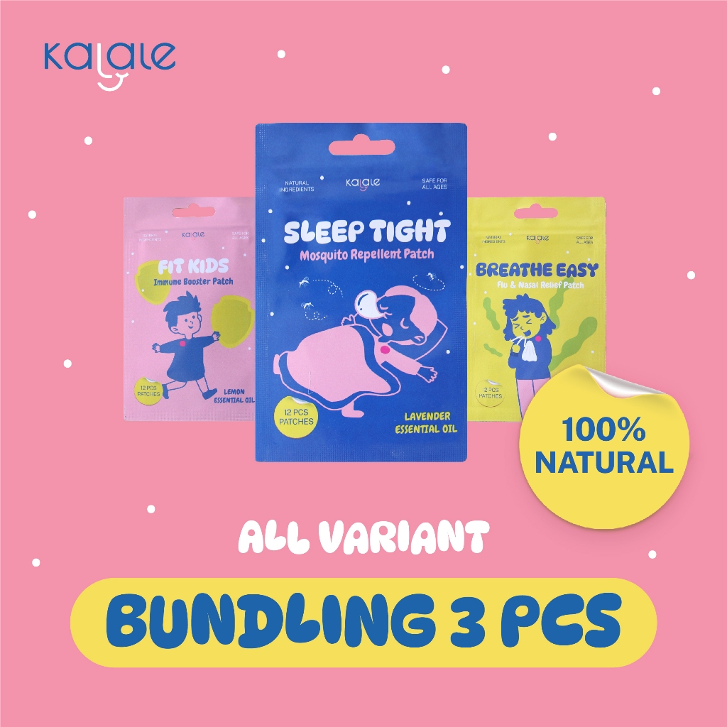 Jual Kalale - Bundle 3pcs Daily Buddy Patch Stiker Anti Nyamuk ...