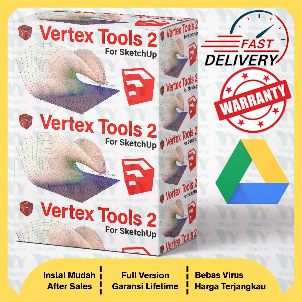 Jual Vertex Tools 2 v2.0.11 for Sketchup | Shopee Indonesia