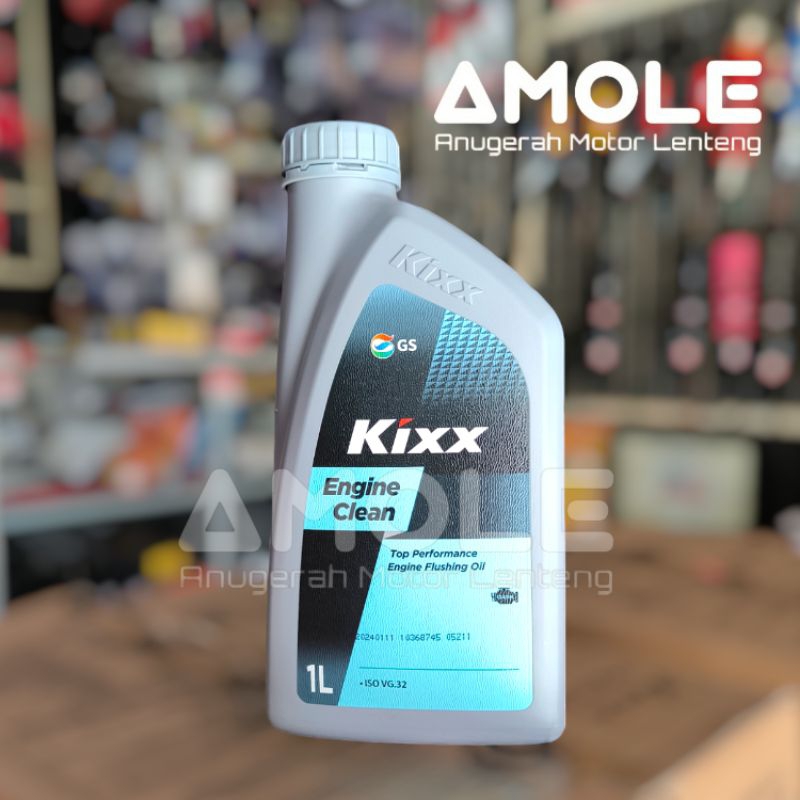 Jual Engine Clean KIXX GS CALTEX Engine Flushing Oil 1L | Shopee Indonesia