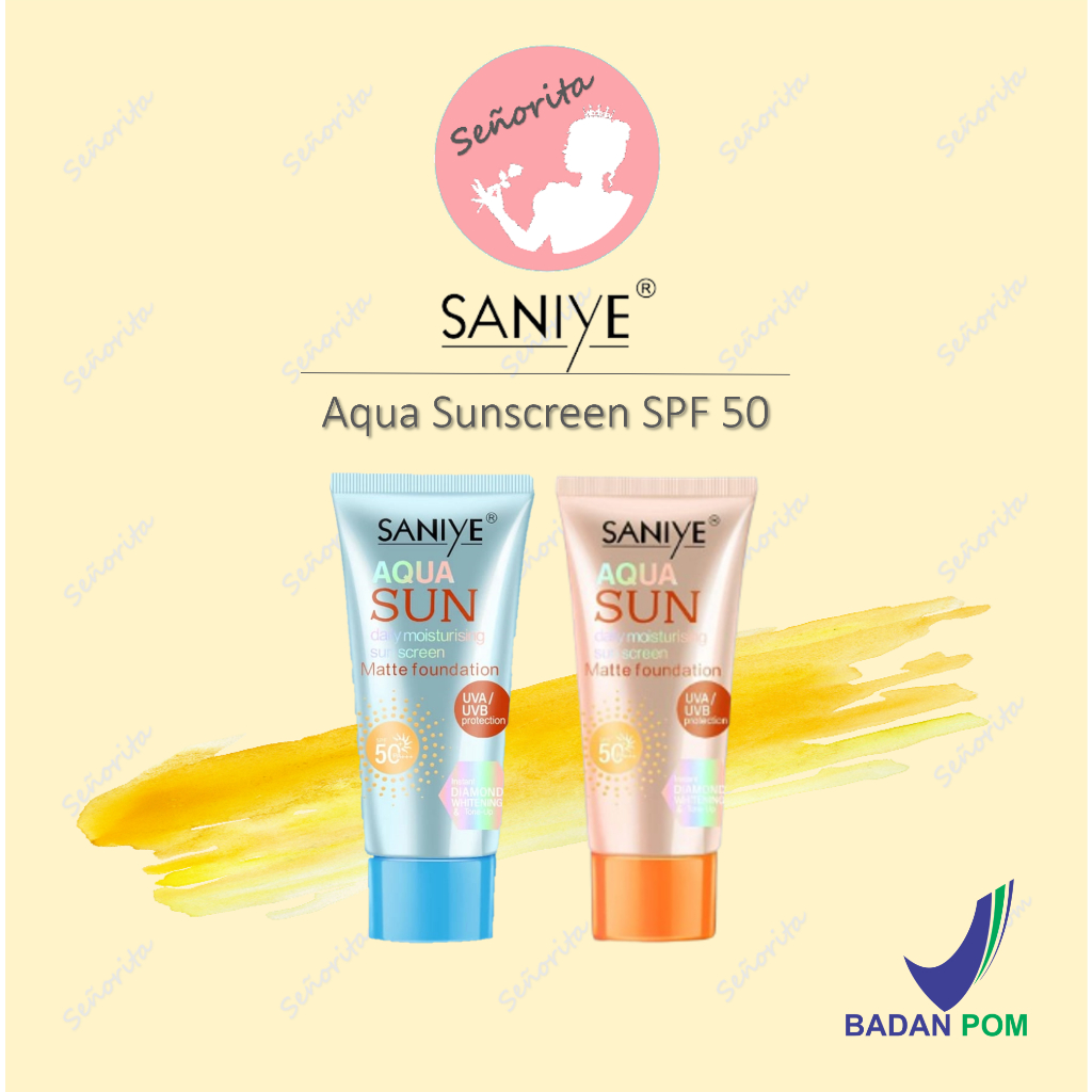 Jual SANIYE R1190 Sunscreen SPF 50 / SPF90 - 65ML | Shopee Indonesia
