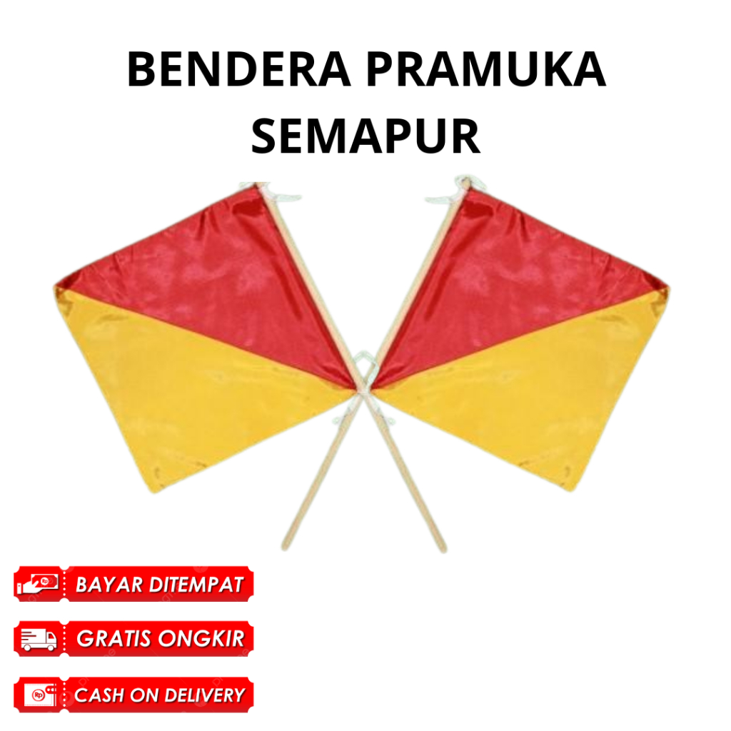Jual BENDERA PRAMUKA SEMAPHORE SEMAPUR SATU SET | Shopee Indonesia