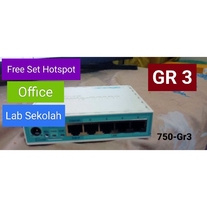 Jual MIKROTIK RB750-GR3 FULL SET | Shopee Indonesia