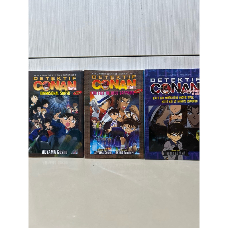Jual Komik Detektif Conan Movie / TV Series Makoto vs kaito kid / Movie comics Edition /seri ...