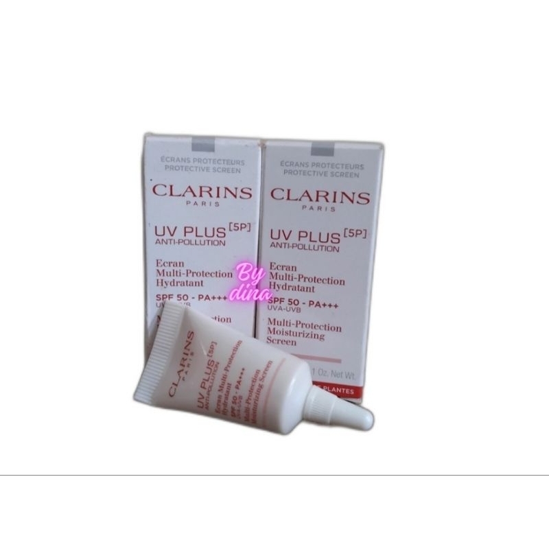 Jual Clarins Uv plus anti pollution rossy 3ml | Shopee Indonesia