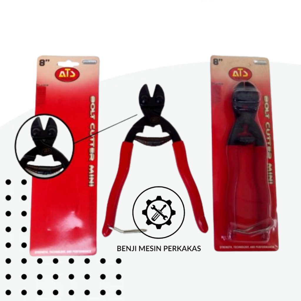 Jual Gunting Beton Potong Kawat Besi Baja Rantai Bolt Cutter Mini 8 ...