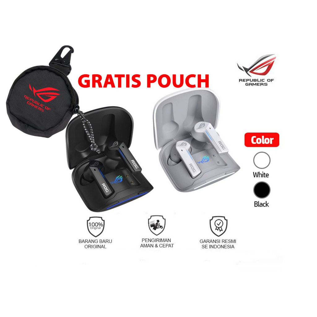 Jual Asus ROG Cetra True Wireless TWS Gaming Earphone | Shopee Indonesia