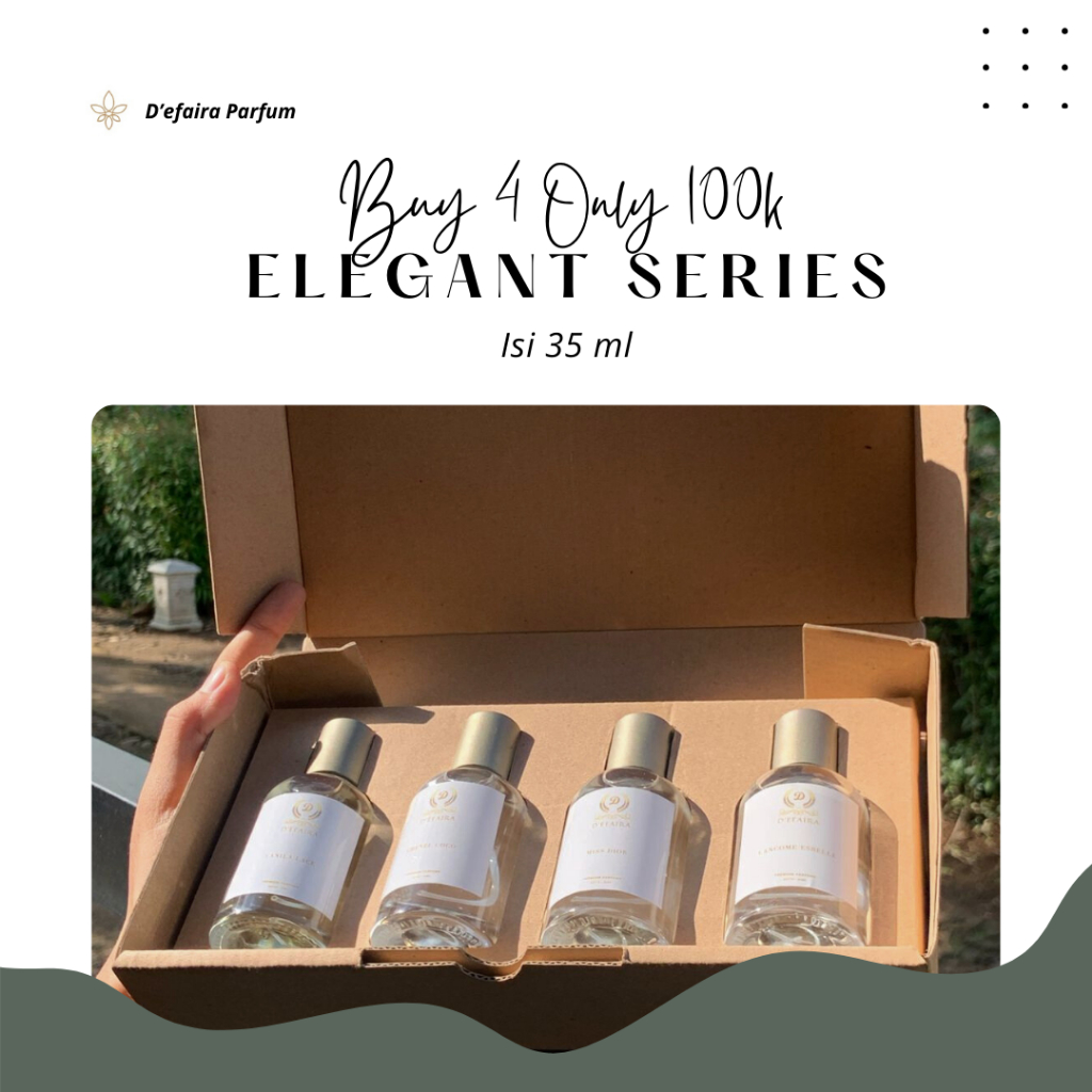 Jual Perfume Inspired 4 Botol Spray 35ml Eau De Perfume - Packaging Box ...