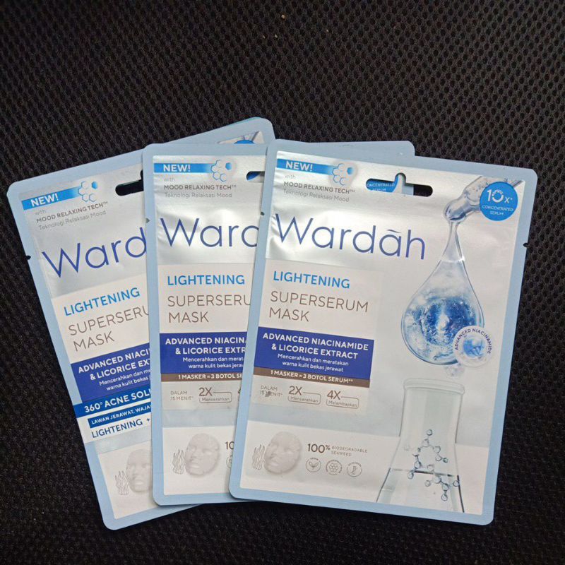 Jual Wardah Lightening Superserum Mask | Shopee Indonesia