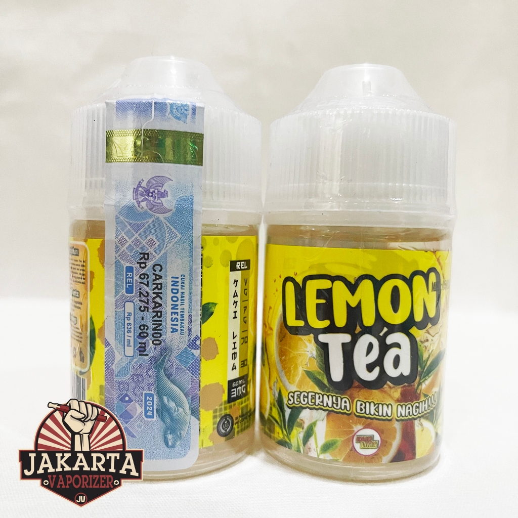 Jual KAKI LIMA LEMON TEA ES TEH LEMON 60ML 3MG BY KAKILIMA | Shopee ...