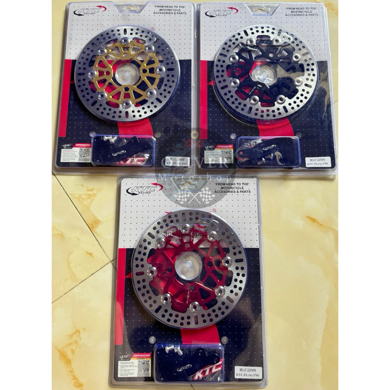 Jual PIRINGAN CAKRAM DEPAN KTC DISC DISK BRAKE 220MM BULAT - BEAT VARIO ...
