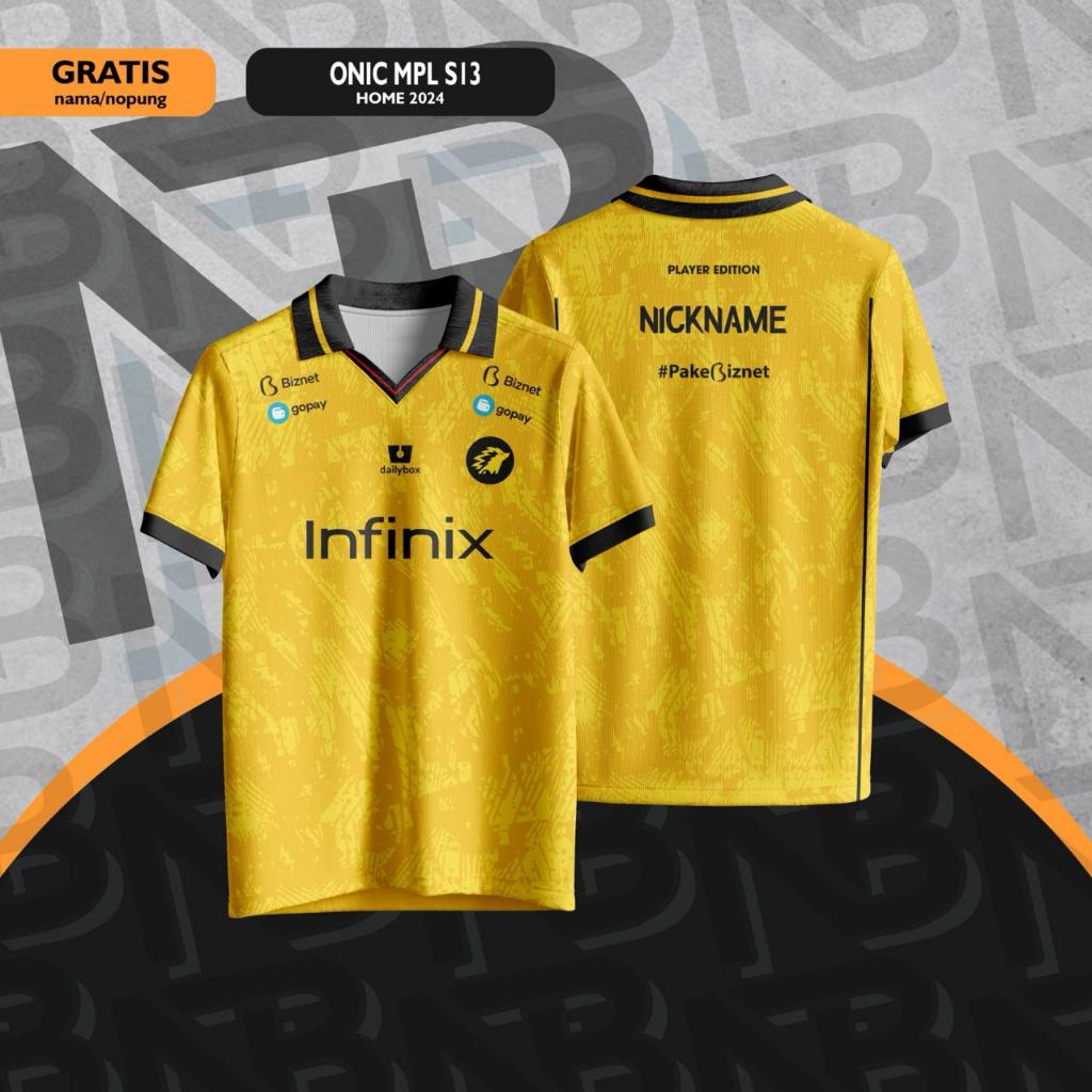 Jual Jersey Game Onic MPL S13 Home 2024 | Shopee Indonesia