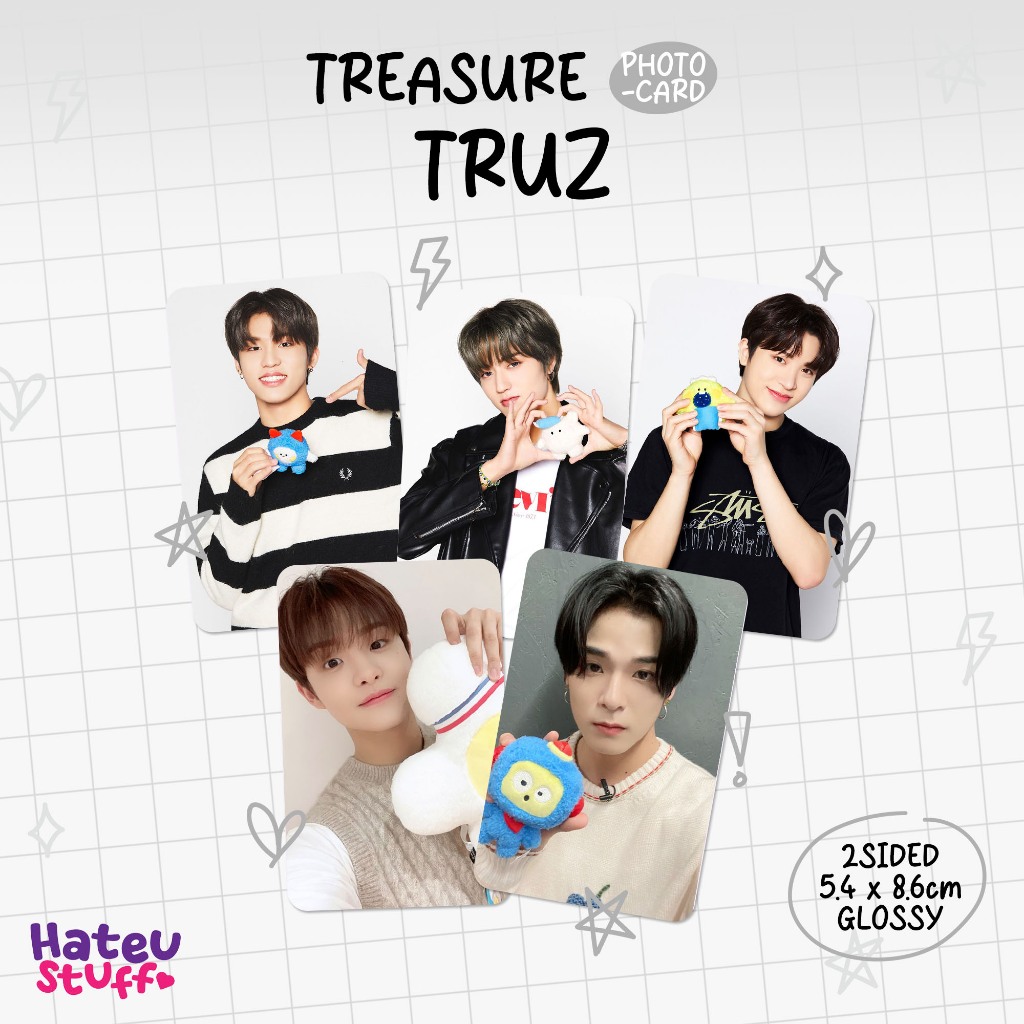 Jual Treasure Unofficial Photocard TRUZ Selca | Shopee Indonesia