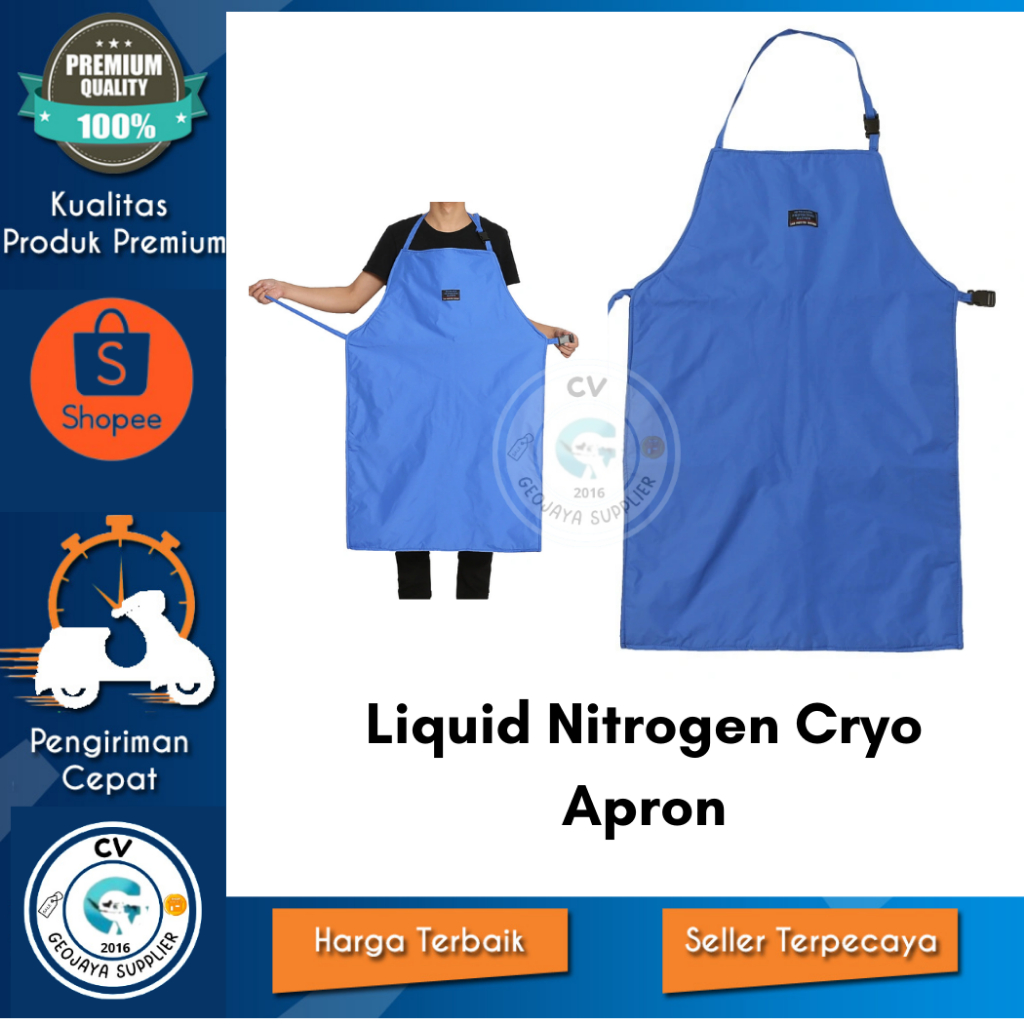 Jual Cryogenic Protective Liquid Nitrogen Cryo Apron - Material ...