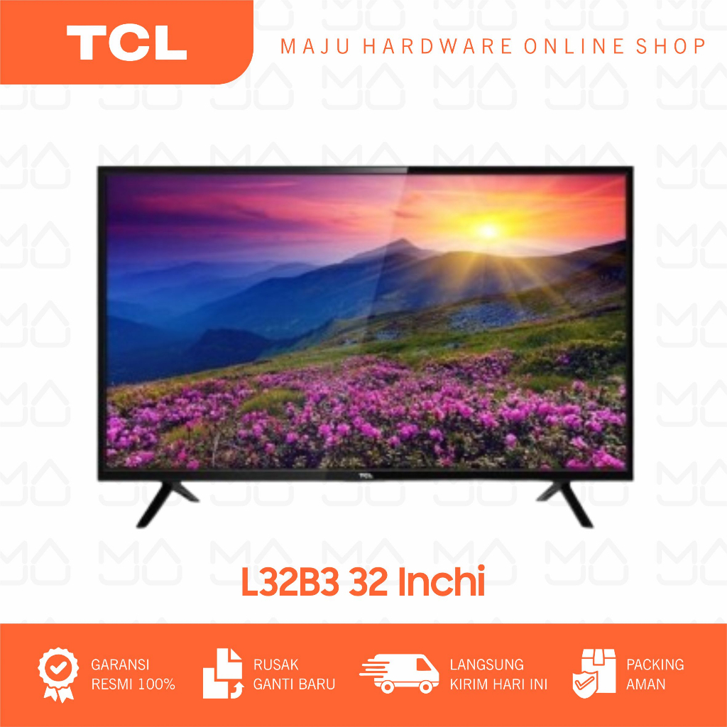 Jual TV DIGITAL TCL LED TV Digital L32B3 HD 32 Inch | Shopee Indonesia