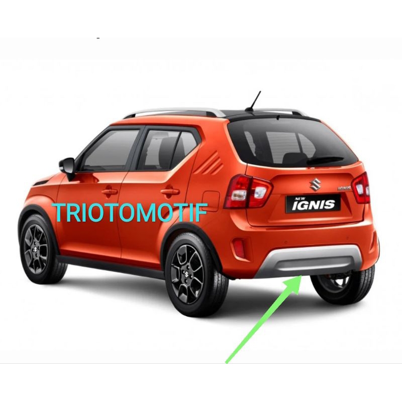 Jual cover spoiler bumper belakang bawah suzuki new ignis original ...