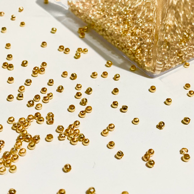 Jual Stopper Merica Gold 2mm HARGA PER 2gr | Bahan Kerajinan DIY ...