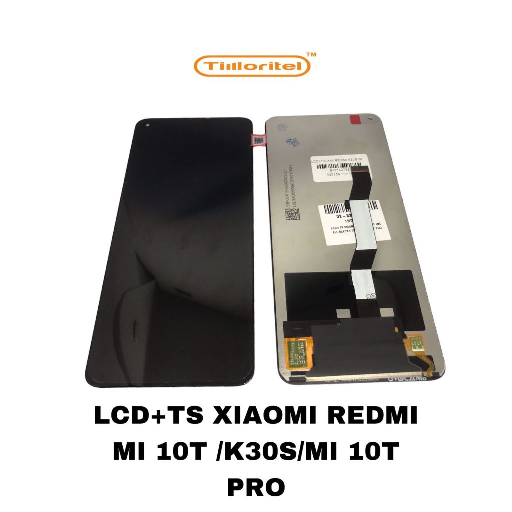 Jual LCD+TS XIAOMI REDMI MI 10T INCELL BLACK+TS /K30S/MI 10T PRO | Shopee Indonesia