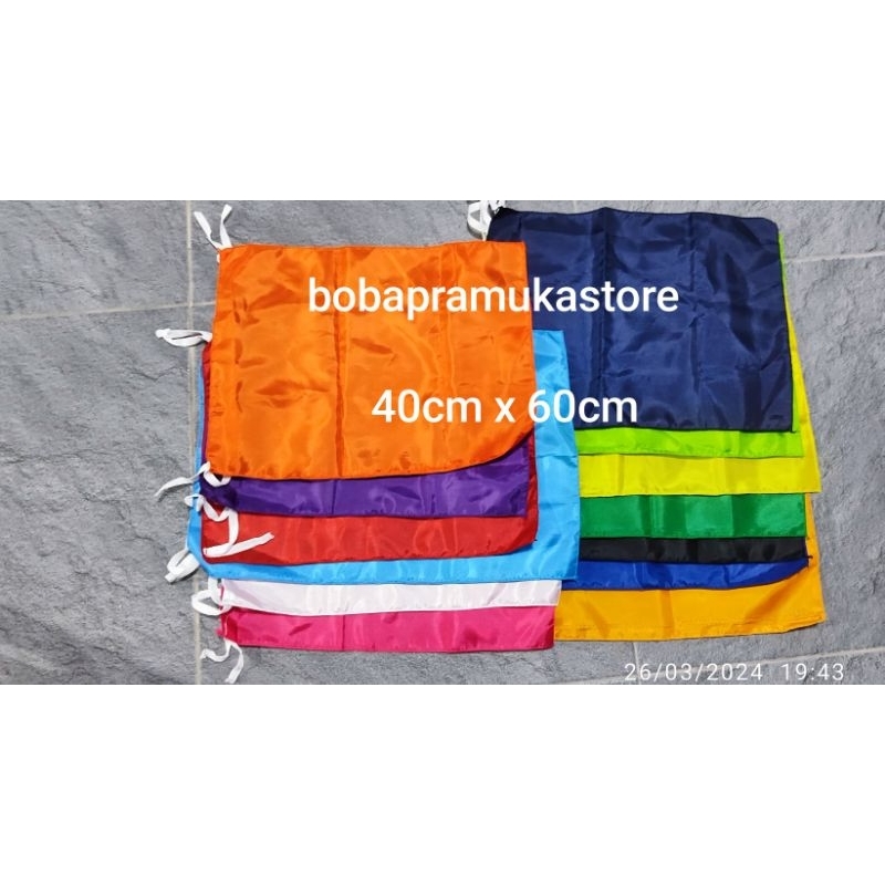 Jual BENDERA WARNA POLOS ( Ukuran 40cm x 60cm ) | Shopee Indonesia