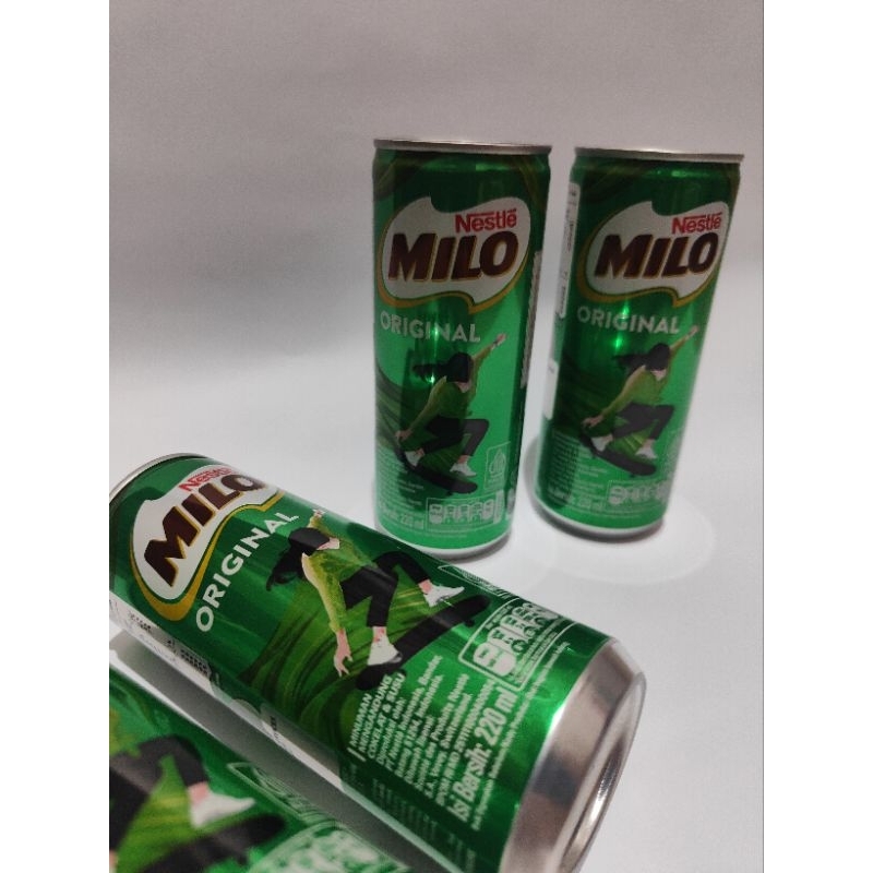 Jual Nestle Milo Active Go kaleng siap minum 220ml | Shopee Indonesia